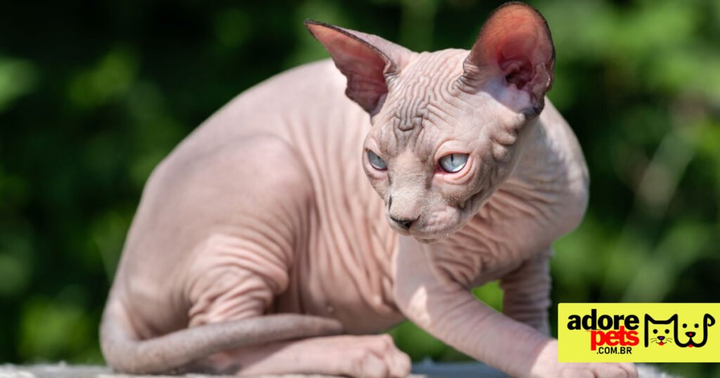 Sphynx, o gato careca é exótico e de uma personalidade maravilhosa ...